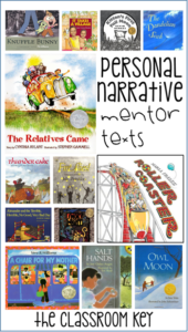Personal Narrative Writing - The Classroom Key