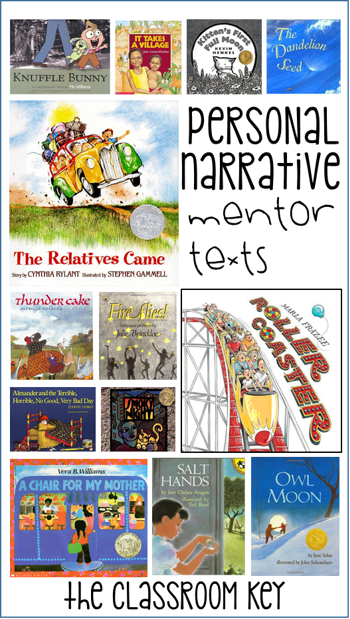 mentor texts - The Classroom Key