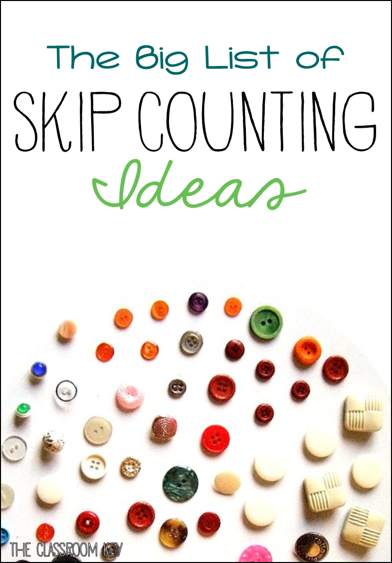 The Big List of Skip Counting Activities - The Classroom Key