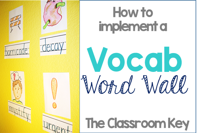 vocab-word-wall-fb - The Classroom Key