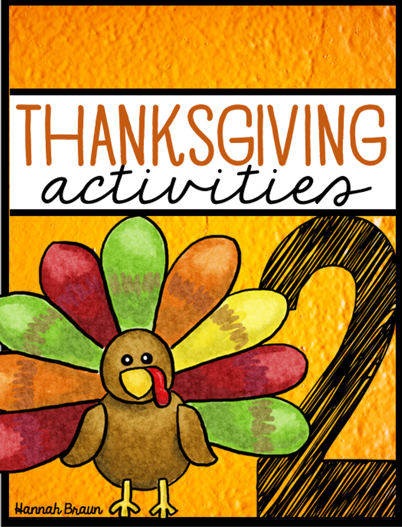 Thanksgiving Activities - The Classroom Key