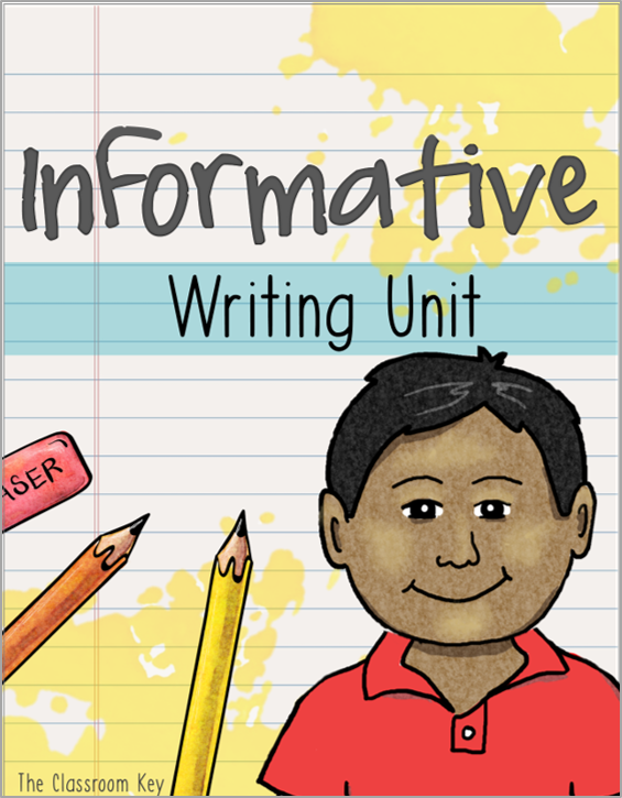 Informative Writing Unit The Classroom Key