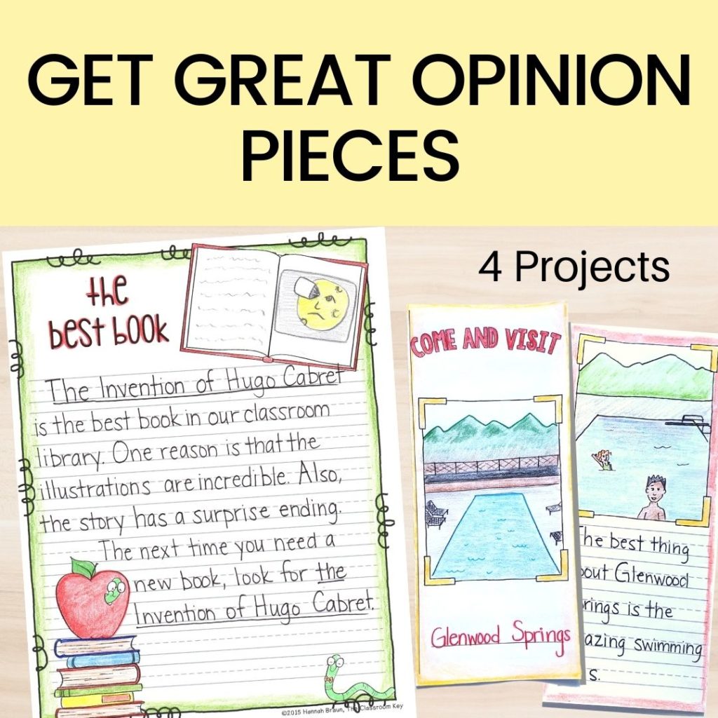Opinion Writing Unit - The Classroom Key