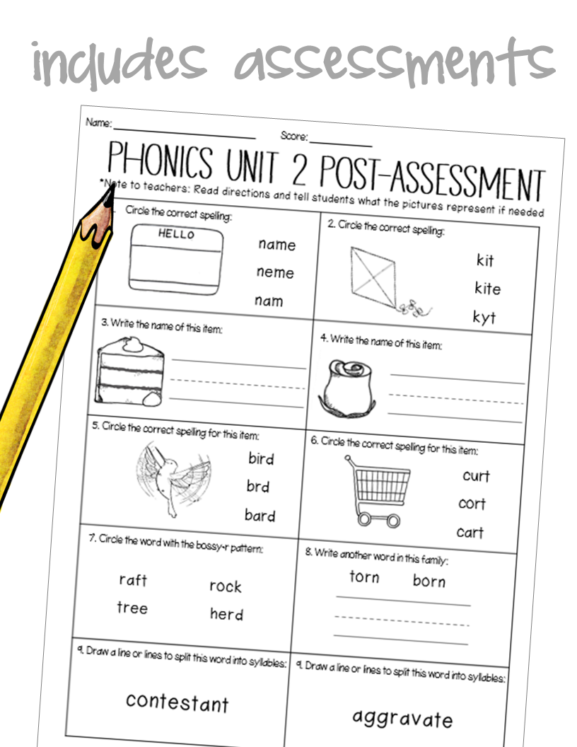 Phonics Unit 2 - The Classroom Key
