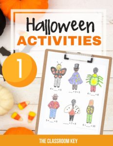 Halloween Packet 1st - The Classroom Key