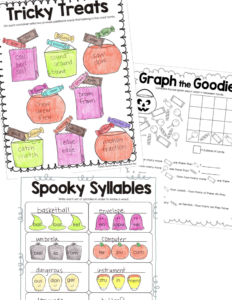 Halloween Packet 3rd - The Classroom Key