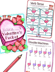 Valentine's Packet 1st - The Classroom Key