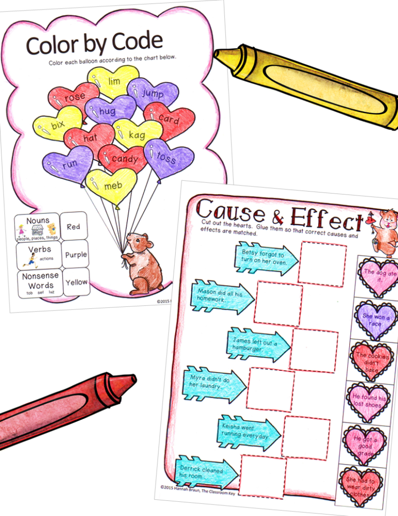 Valentine's Packet 1st - The Classroom Key