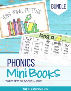 Phonics Mini Books Bundle - The Classroom Key