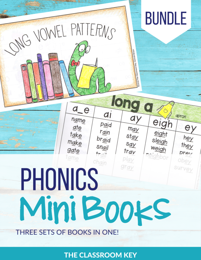 Phonics Mini Books Bundle - The Classroom Key