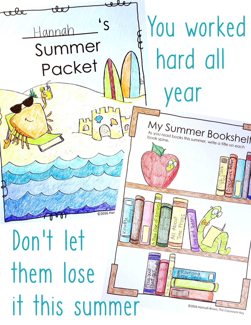 Summer Packet 3rd The Classroom Key Summer Packet 3rd The Classroom Key