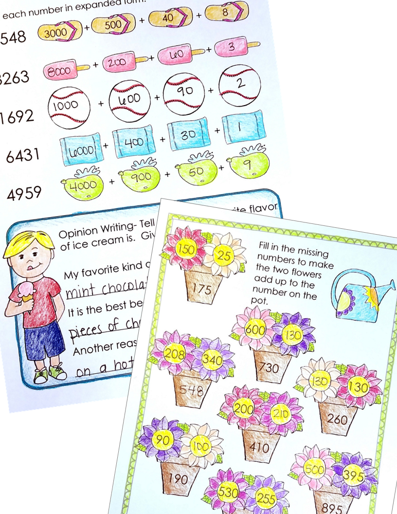Summer Packet 3rd The Classroom Key