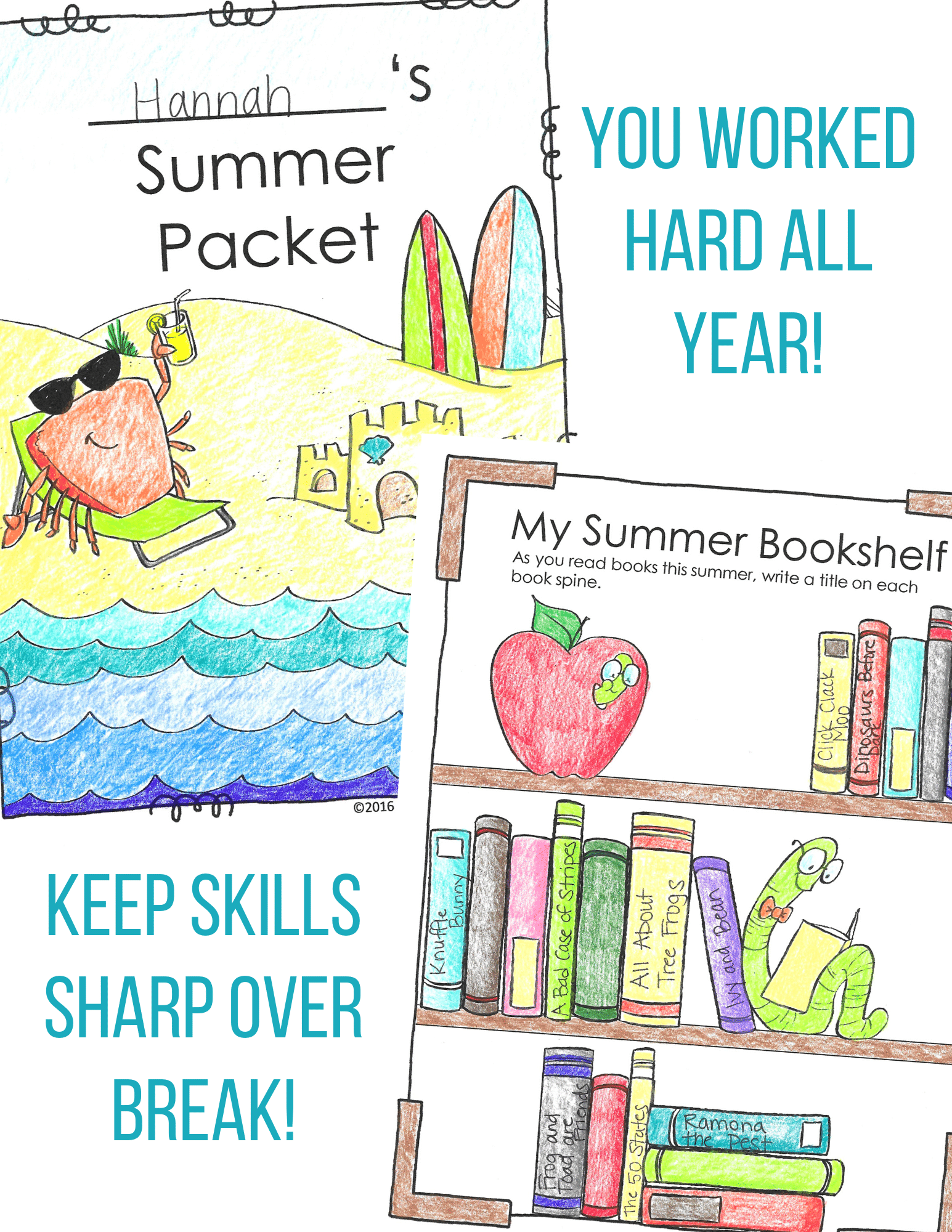Summer Packet 1st The Classroom Key