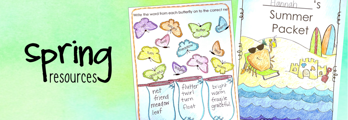 spring resources - The Classroom Key