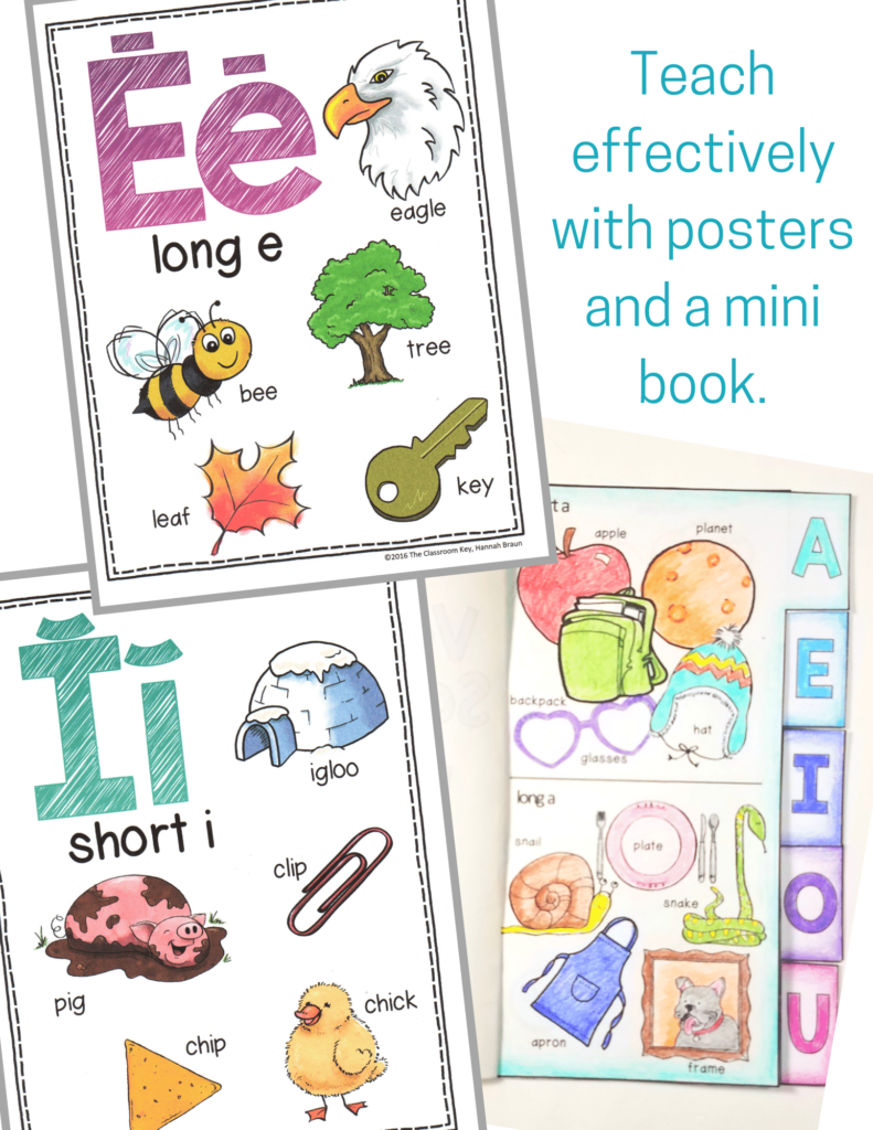 Short and Long Vowels - The Classroom Key