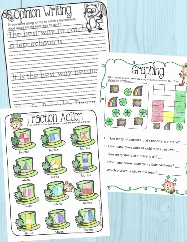 St. Patrick's Day Packet 1st - The Classroom Key