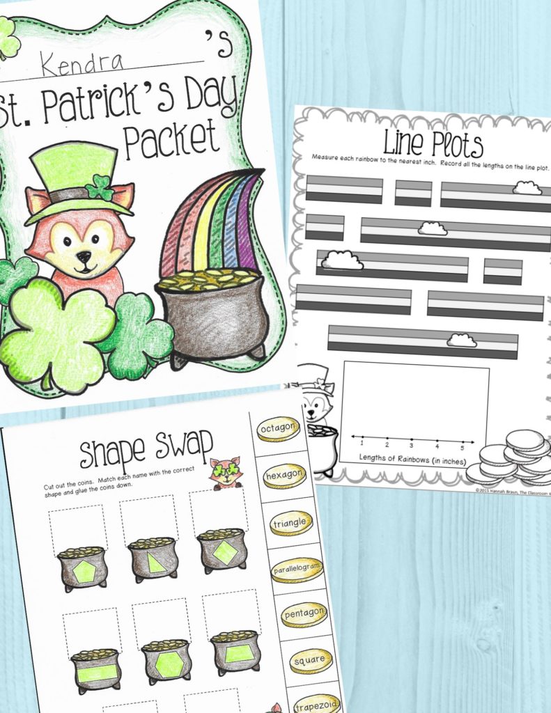 St. Patrick's Day Packet 2nd - The Classroom Key