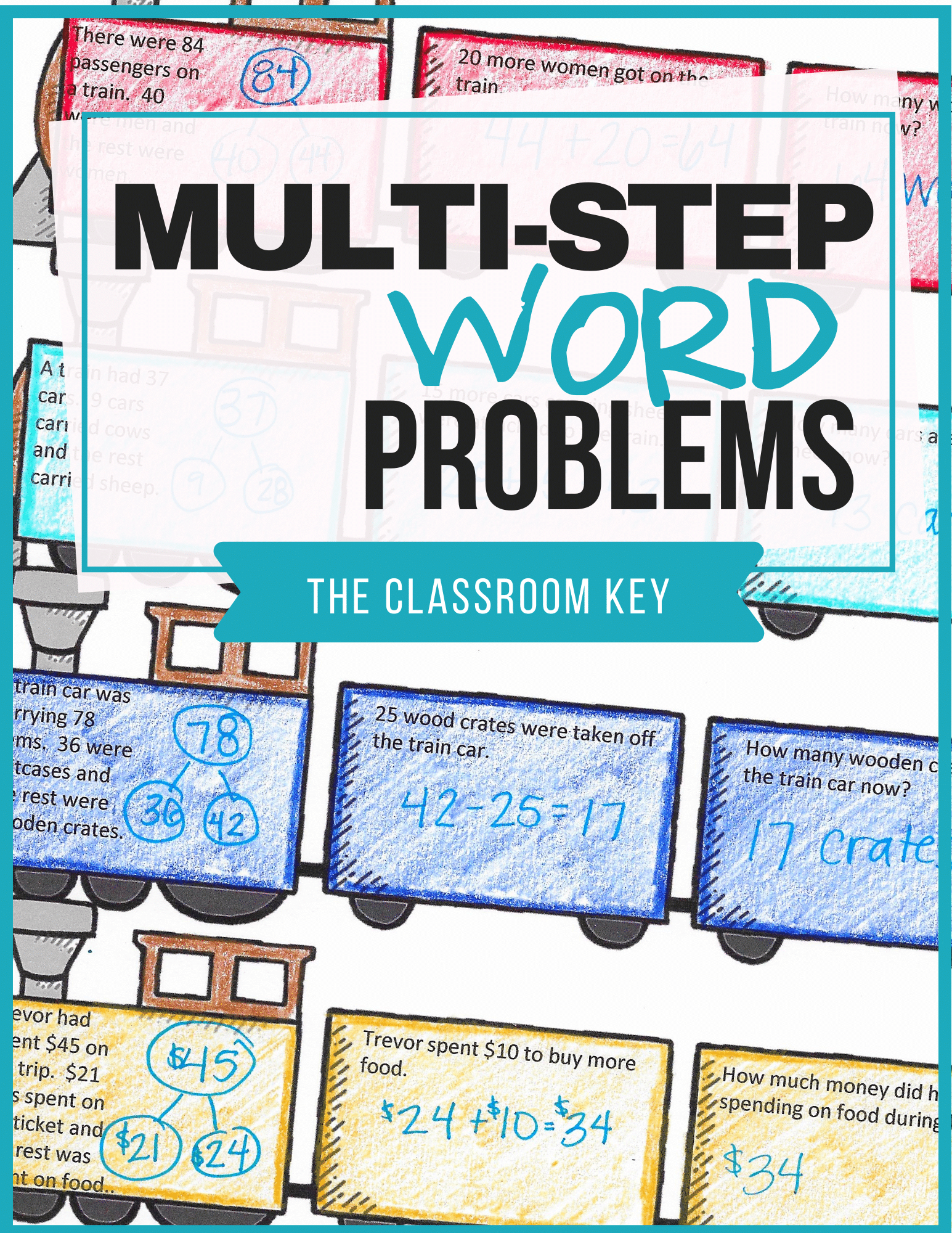 More Two Step Problems The Classroom Key