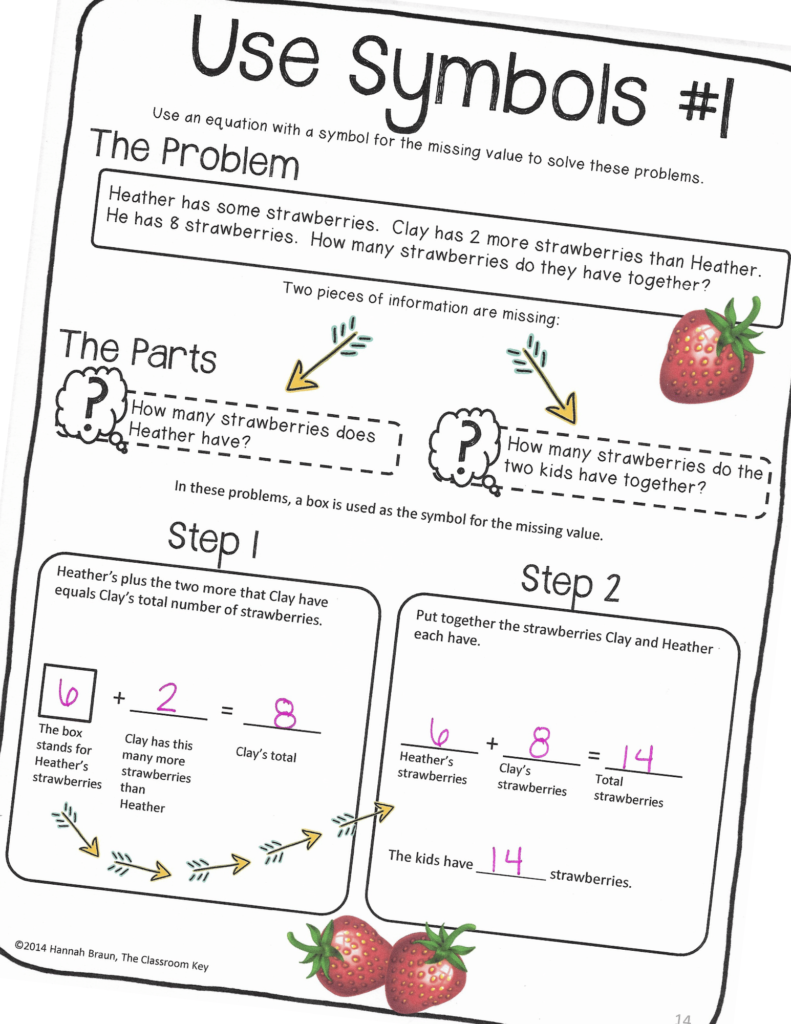 Two Step Problems - The Classroom Key