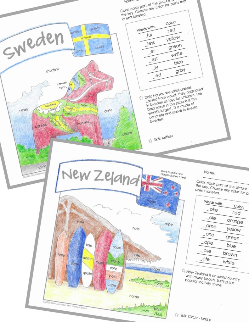 Phonics Color by Code - The Classroom Key