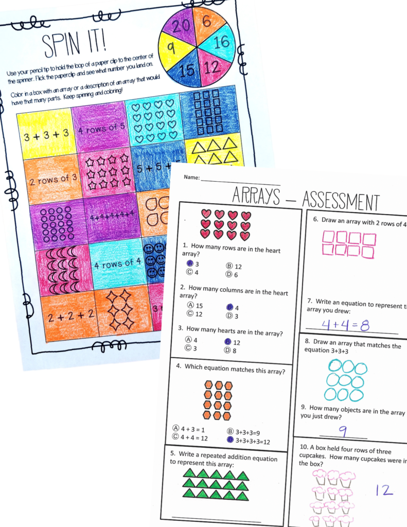 Array Activities - The Classroom Key