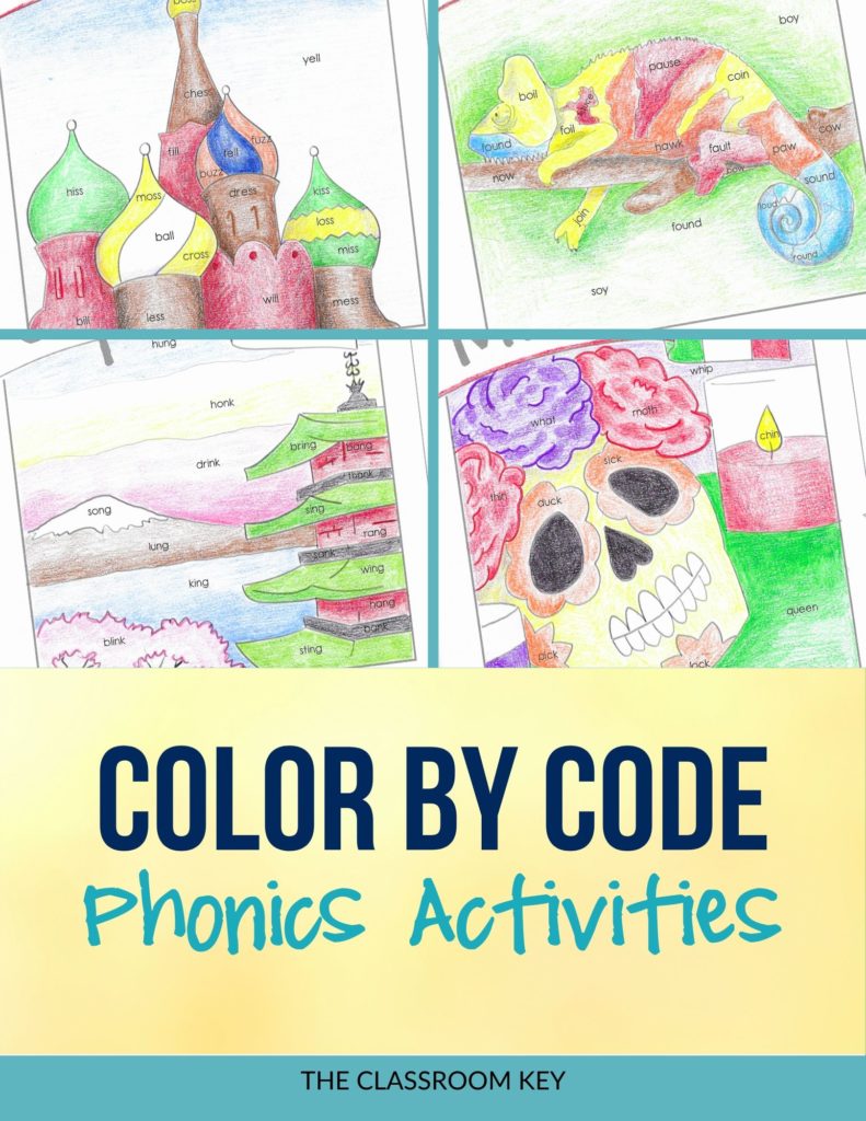 Phonics Color by Code - The Classroom Key