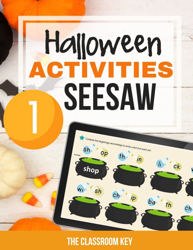 Halloween 1st | Seesaw - The Classroom Key