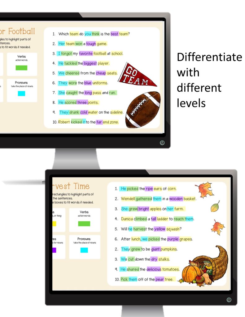 Parts of Speech, Fall | Google - The Classroom Key