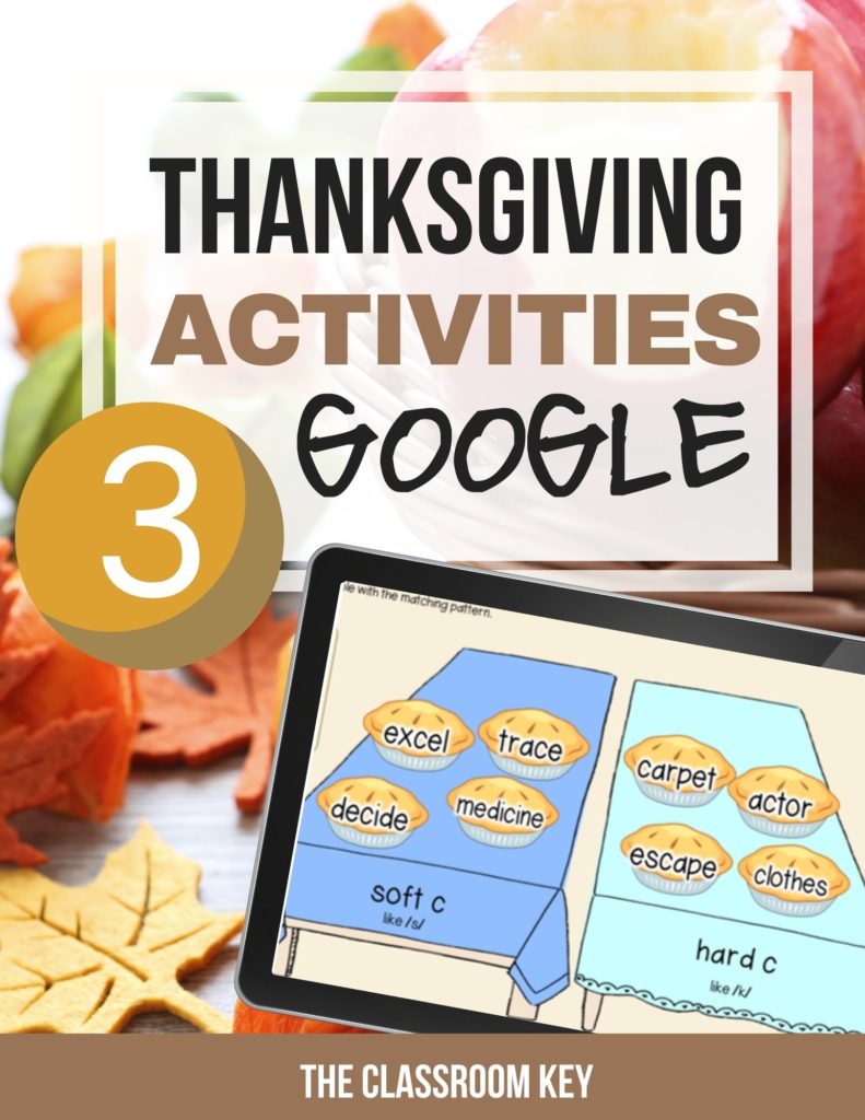 Thanksgiving 3rd | Google - The Classroom Key