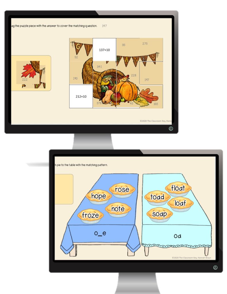 Thanksgiving, 1st | Seesaw - The Classroom Key