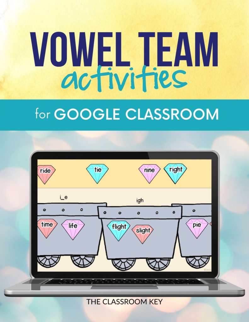 Vowel Teams | Google - The Classroom Key
